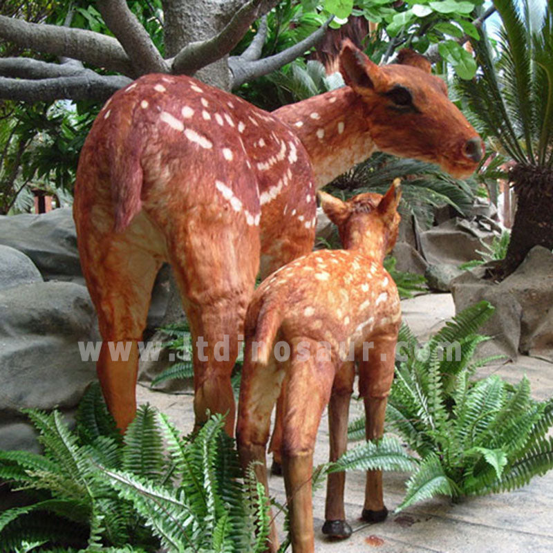 Safari Park Zoo Animatronic Deer – Longtu Dinosaur Art