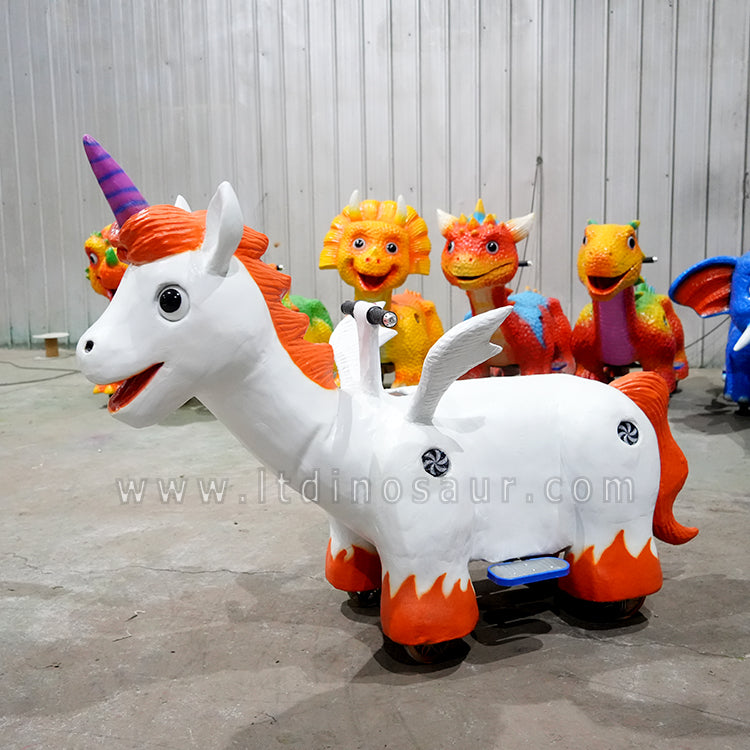 Riding Unicorn – Longtu Dinosaur Art
