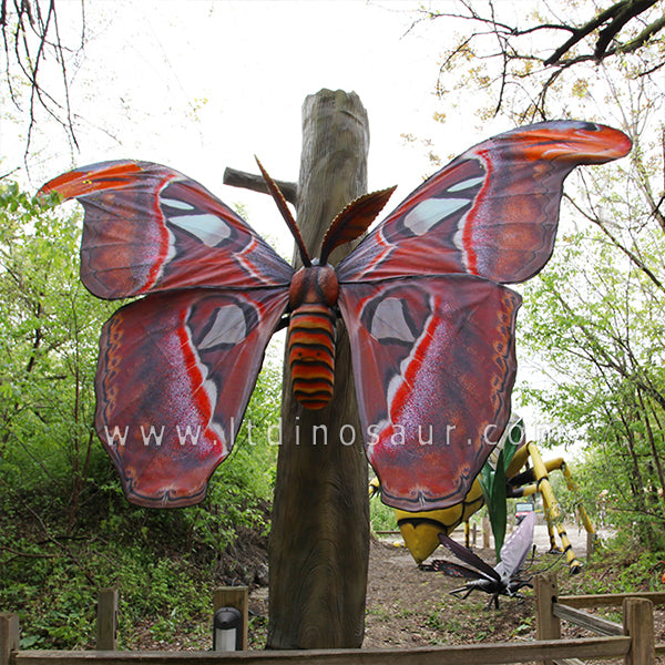 Animatronic Moth – Longtu Dinosaur Art